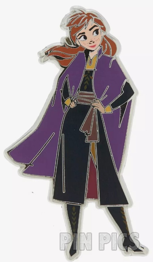 PP170277 - Monogram - Anna - Standing in Travel Outfit - Frozen 2 - PinPics