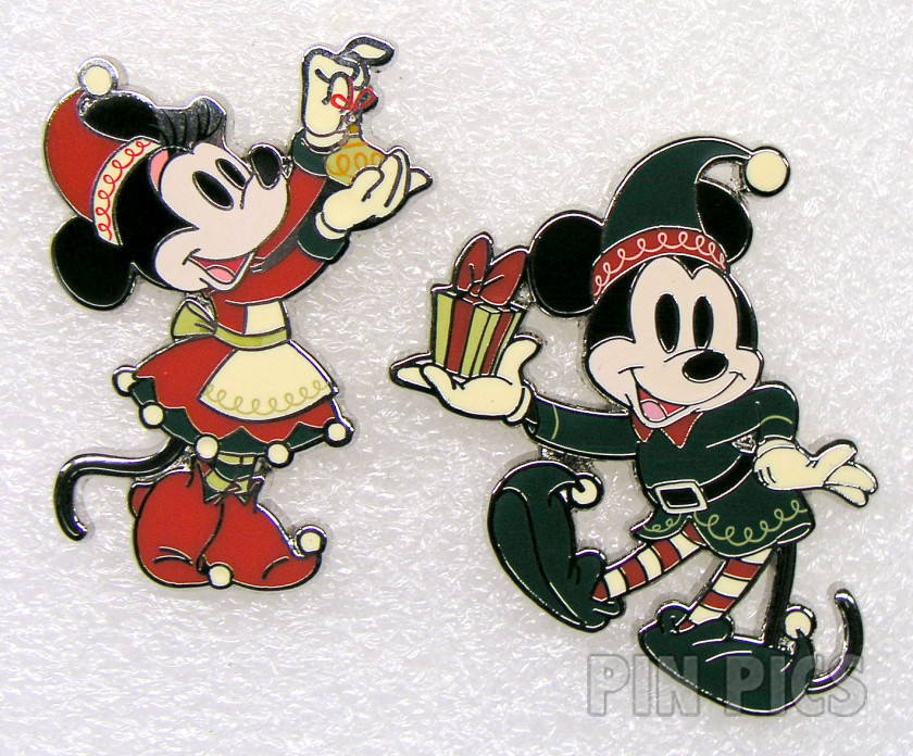 PP170709 - Minnie and Mickey Set - Elf Costumes - Making Christmas ...