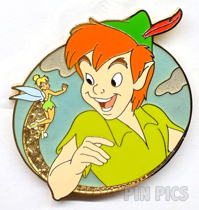 PP170999 - Peter Pan and Tinker Bell - Spreading Pixie Dust - PinPics