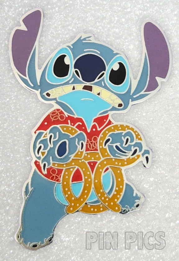 PP171020 - Soft Mickey Icon Pretzel - Handcuffs - Stitch Attacks Snacks ...