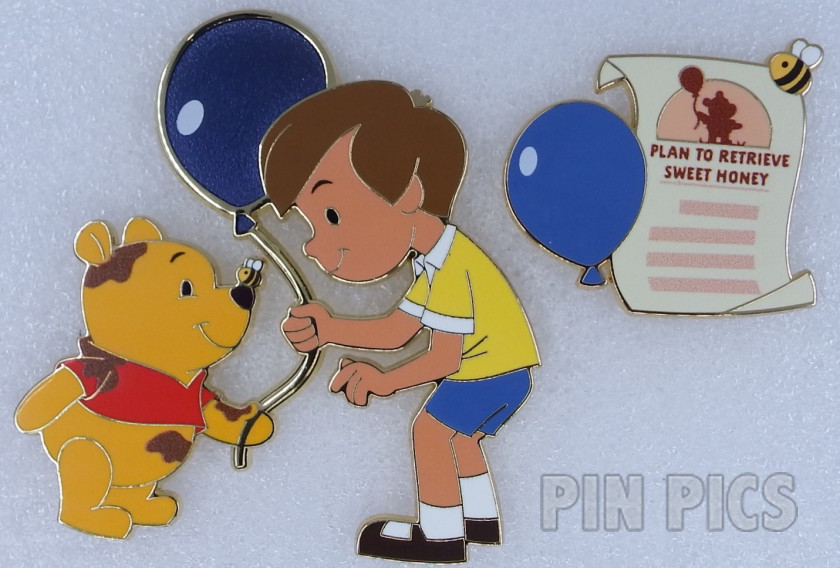 PP170886 - Pooh and Christopher Robin Set - Hundred Acre Wood Monthly ...