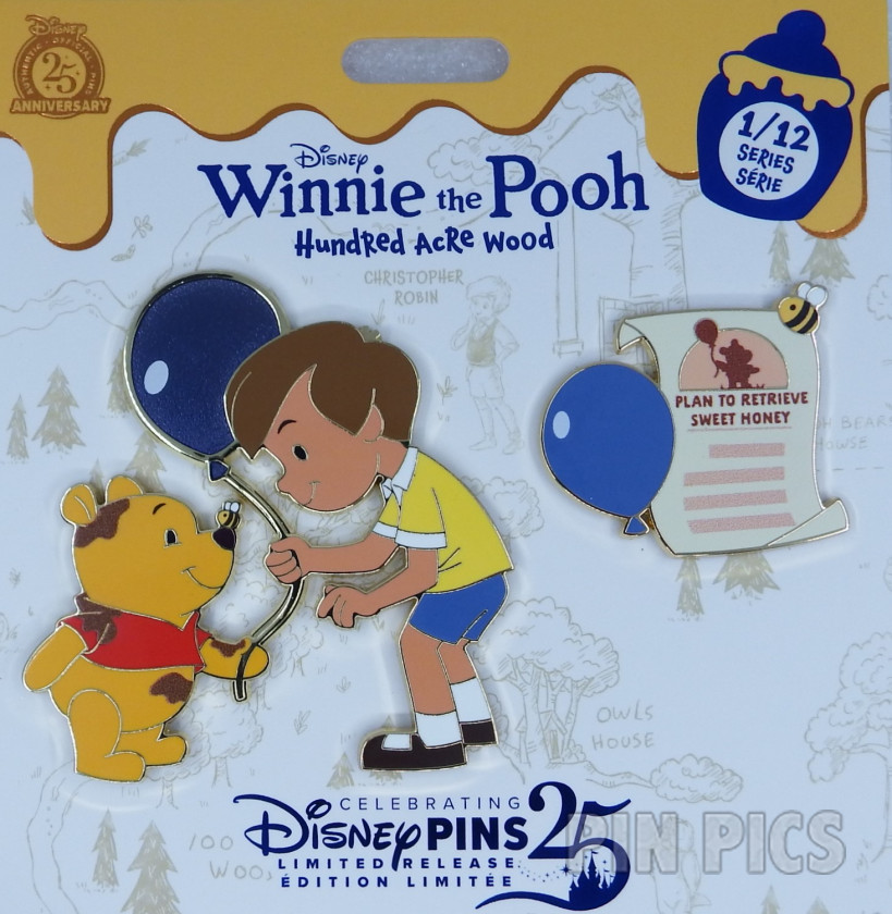 PP170886 - Pooh and Christopher Robin Set - Hundred Acre Wood Monthly ...