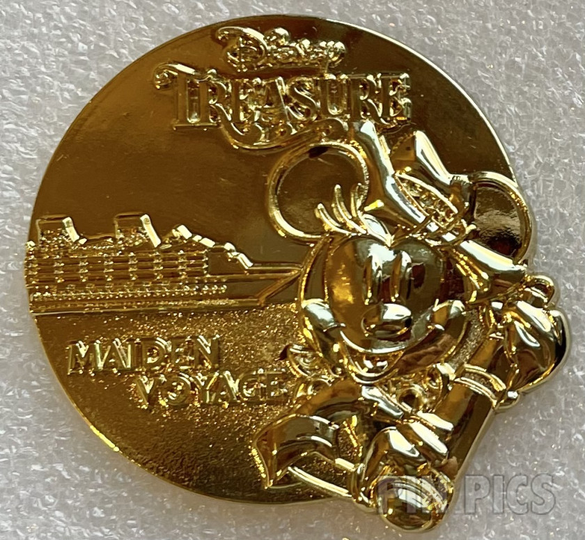 PP171119 - DCL - Minnie Mouse - Disney Treasure - Maiden Voyage - PinPics