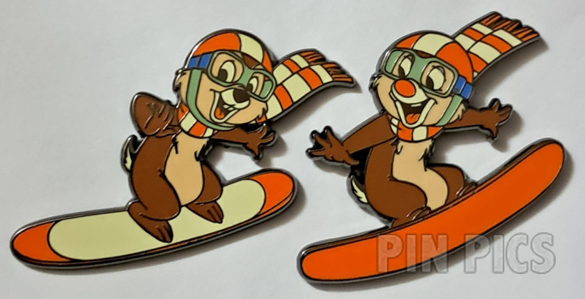 PP171128 - DLP - Chip and Dale - Riding on Snowboards Set ...