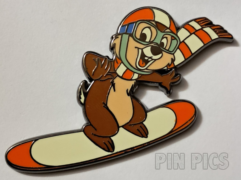 PP171130 - DLP - Chip - Riding a Snowboard - Snowboarding - PinPics