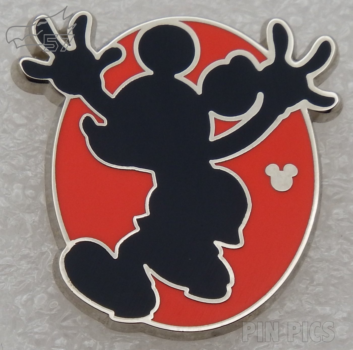 PP130720 - DLR - Jumping - Mickey Silhouettes - Hidden Mickey 2017 ...