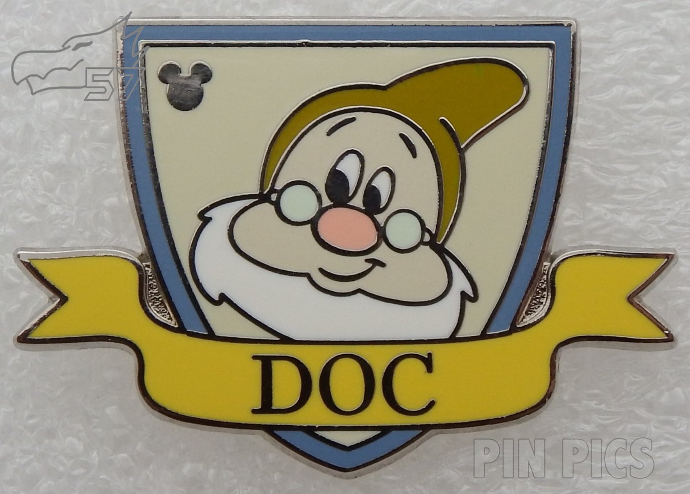 PP131131 - WDW - Doc - Seven Dwarfs - Hidden Mickey 2018 - PinPics