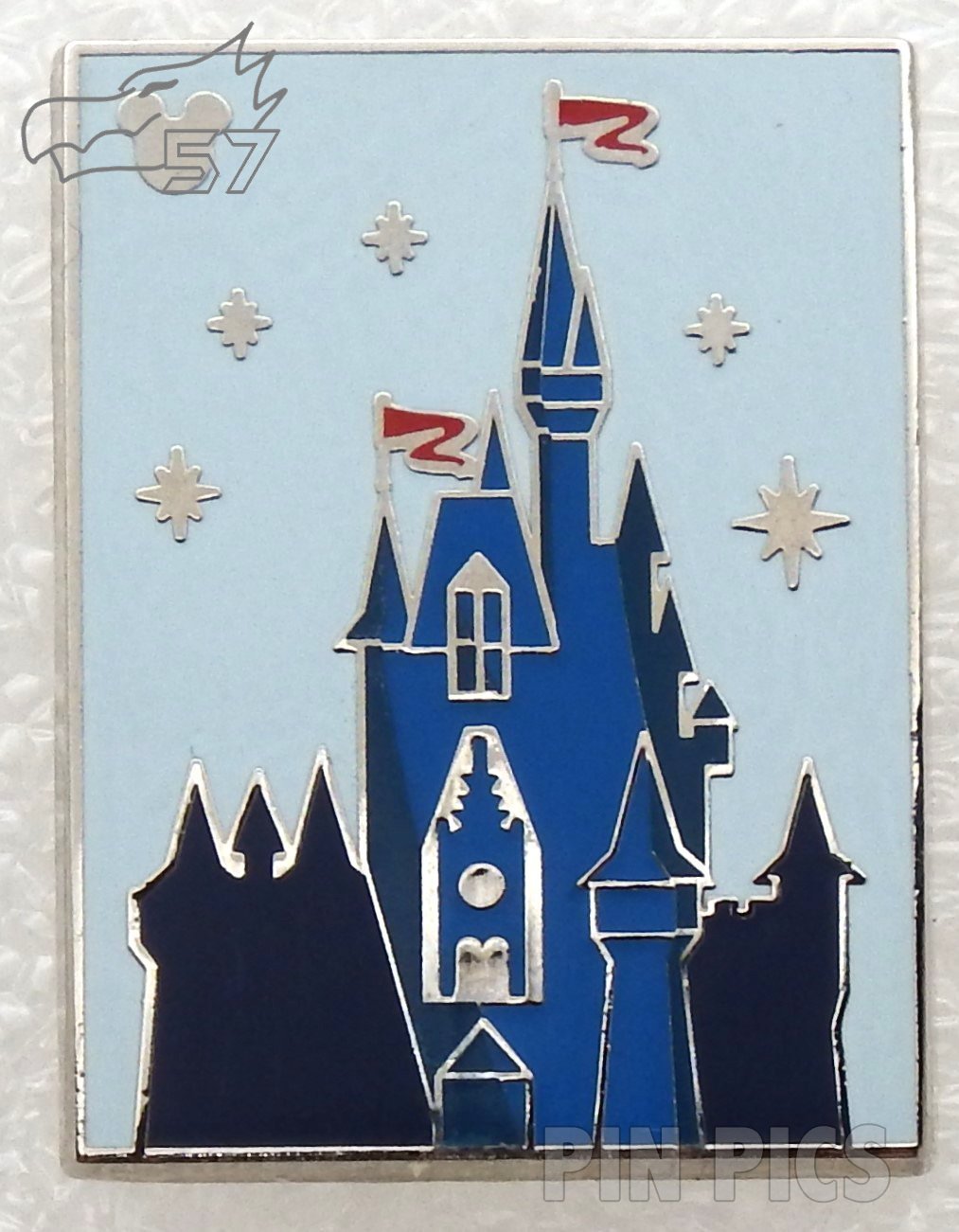 PP134088 - WDW - Cinderella’s Castle - Stylized Attractions - Hidden ...