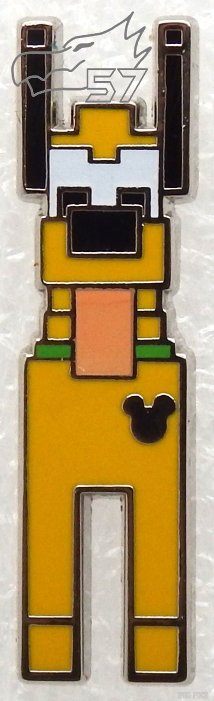 PP135105 - DLR - Pluto - 8-Bit Characters - Hidden Mickey 2019 - PinPics