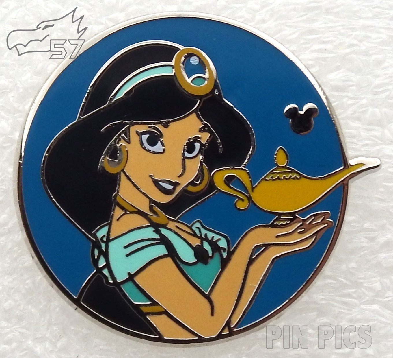 PP135480 - WDW - Jasmine - Princesses - Hidden Mickey 2019 - PinPics