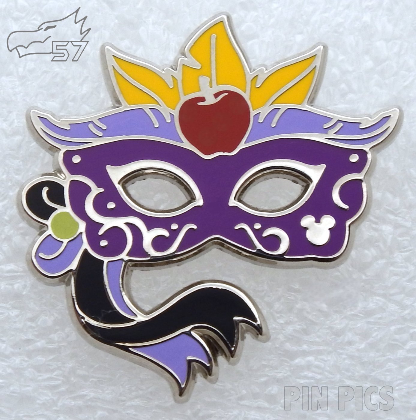PP141688 - WDW - Evil Queen - Carnaval Masks - Hidden Disney 2020 - PinPics