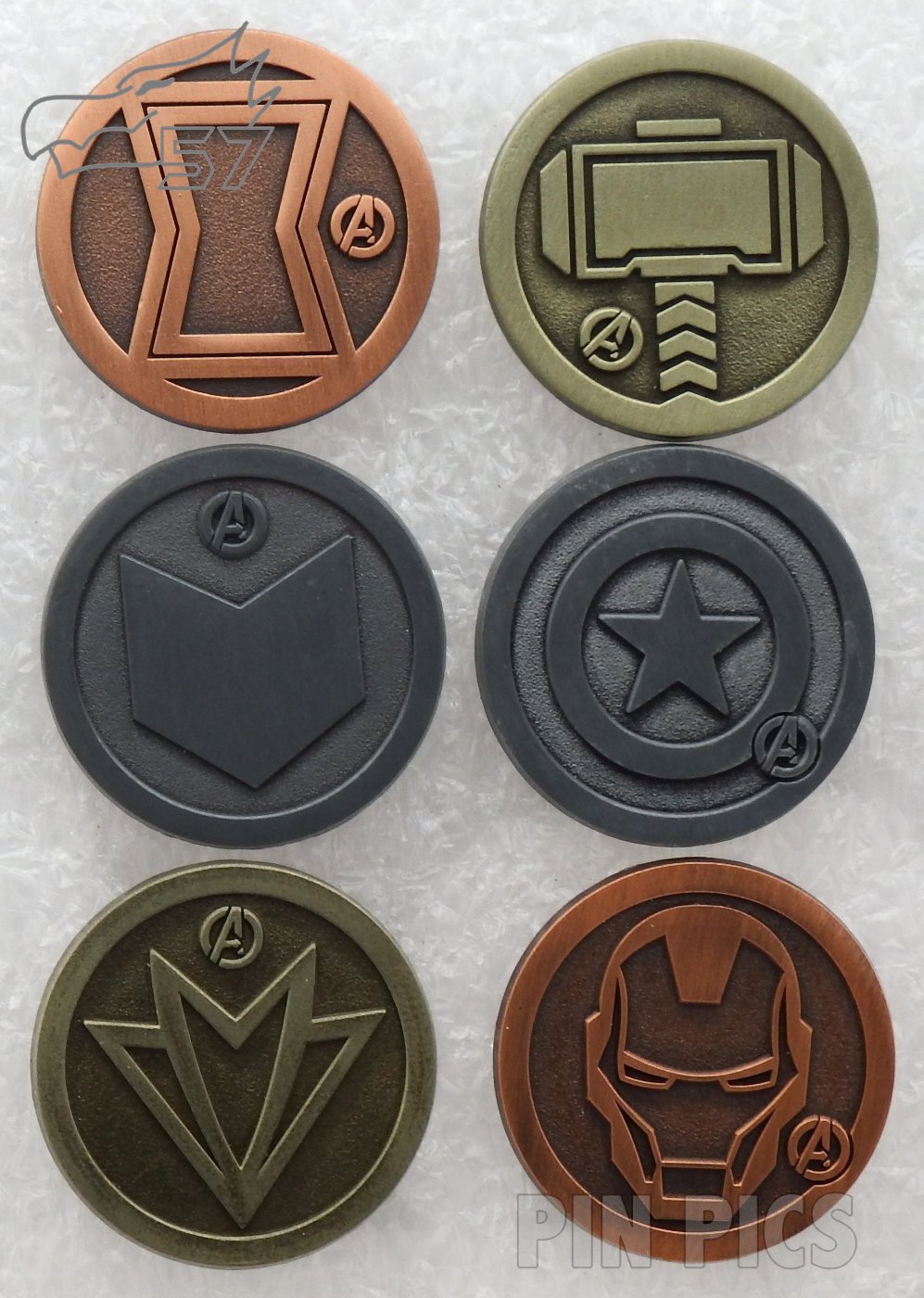 PP165460 - DLR - Marvel Icons Set - Hidden Disney 2020 - PinPics