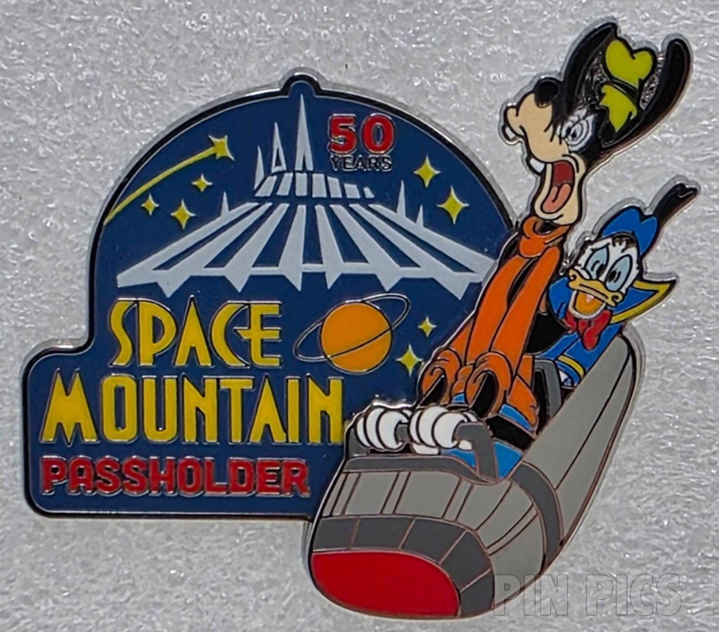 PP170862 - WDW - Goofy and Donald in a Ride Vehicle - Space Mountain ...