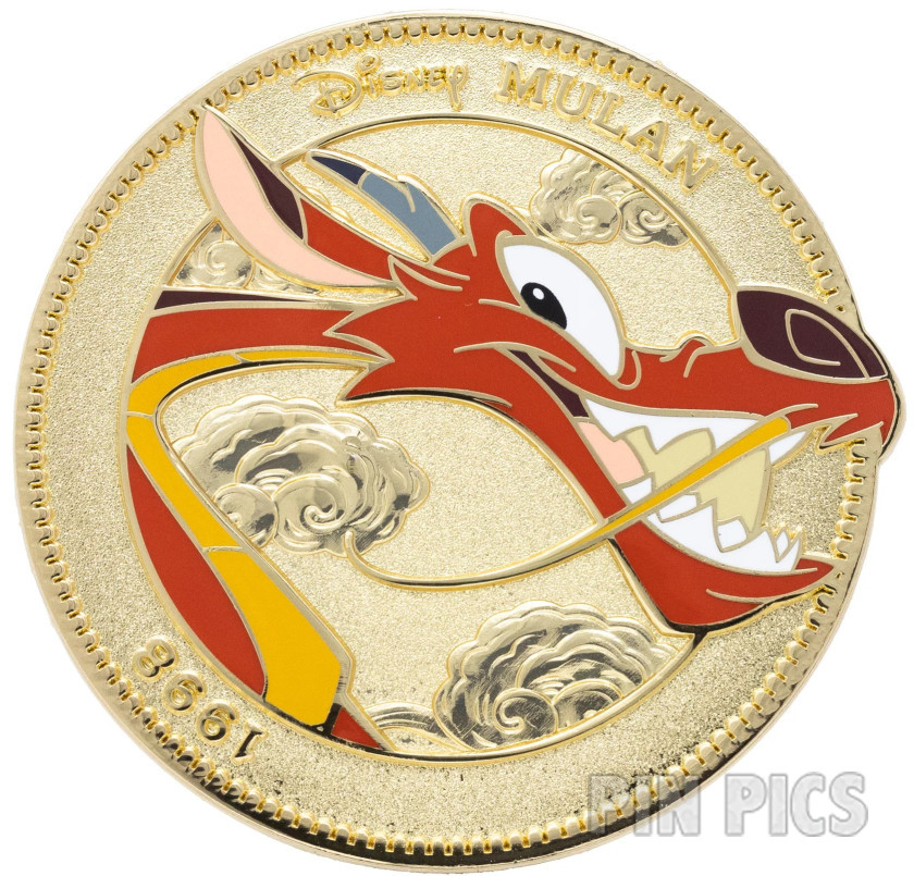 PP171252 - Monogram - Mushu - Coin Series - Wave 3 - Mulan - PALM - PinPics