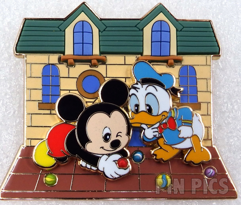 PP171391 - SDR - Cute Mickey and Donald - Marbles - Characters Playing ...