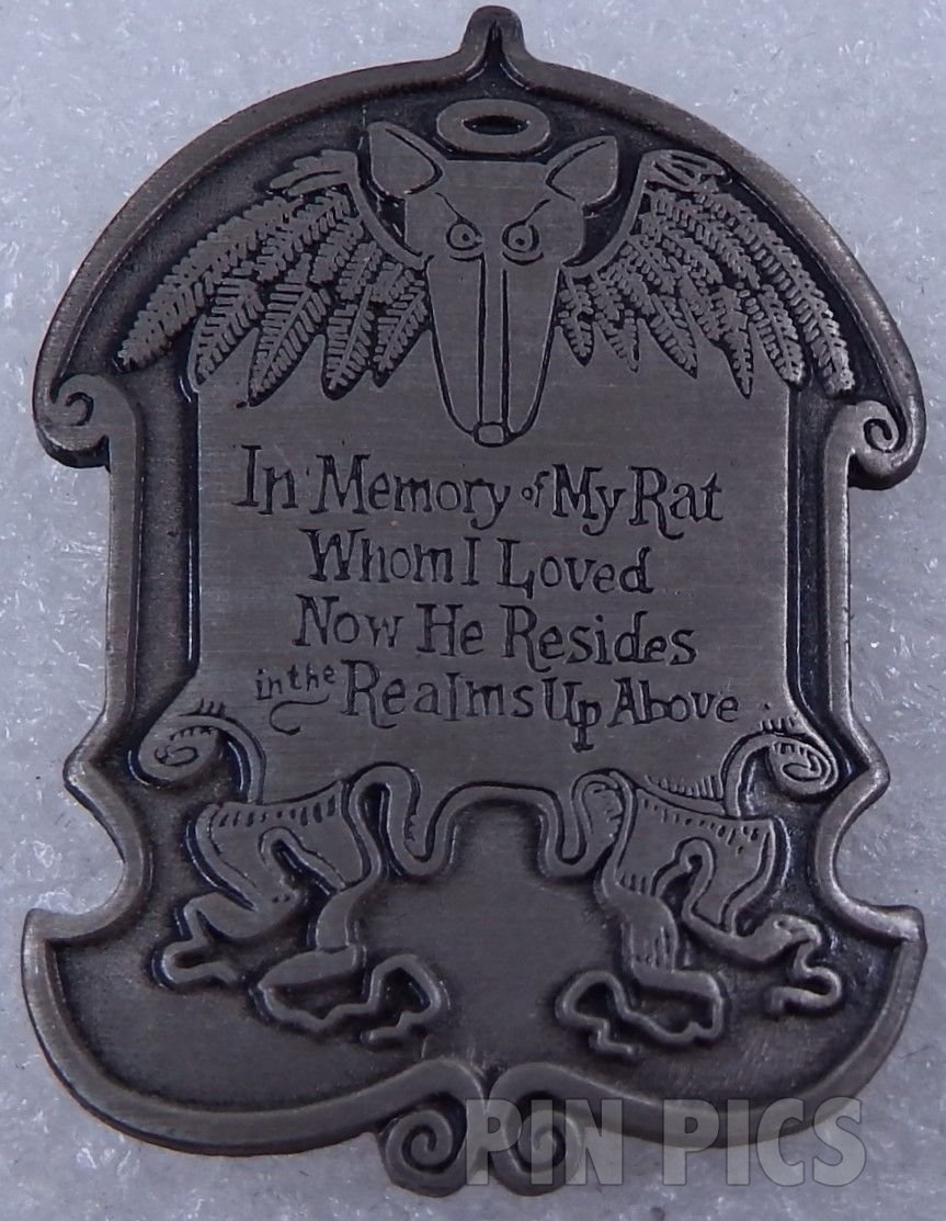 PP2909 - DLR - Haunted Mansion Rat Epitaph - Pet Cemetery - PinPics