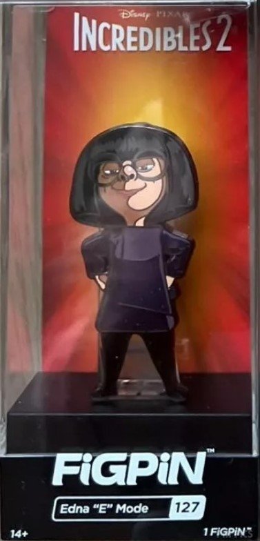 PP171812 - FiGPiN - Edna Mode - 127 - D23 Expo 2019 - Incredibles 2 ...