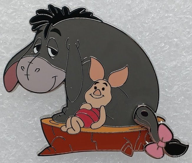 PP170596 - Eeyore and Piglet - Sitting on a Stump - Many Adventures of ...