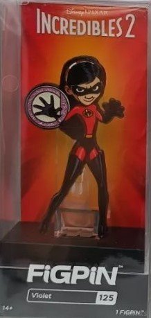 PP171810 - FiGPiN - Violet Parr - 125 - D23 Expo 2019 - Incredibles 2 ...