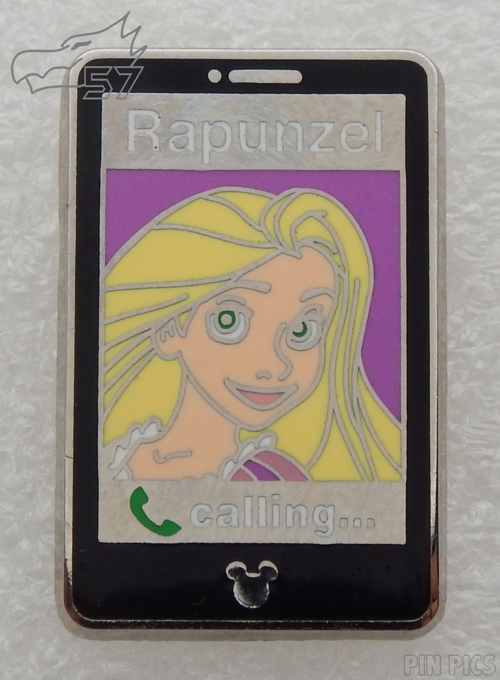 PP102256 - WDW - Rapunzel - Princess Mobile Phones - Hidden Mickey 2014 ...