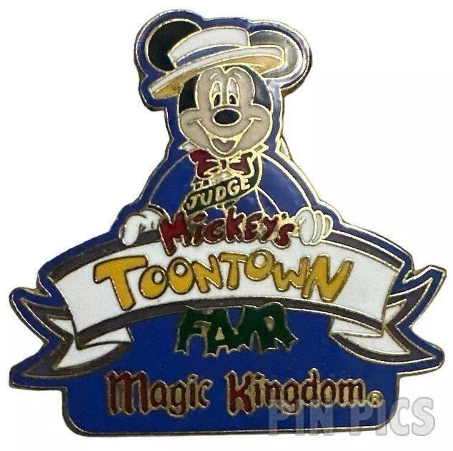 PP10892 - WDW - Judge Mickey - Mickey's Toontown Fair - Version 2 - PinPics