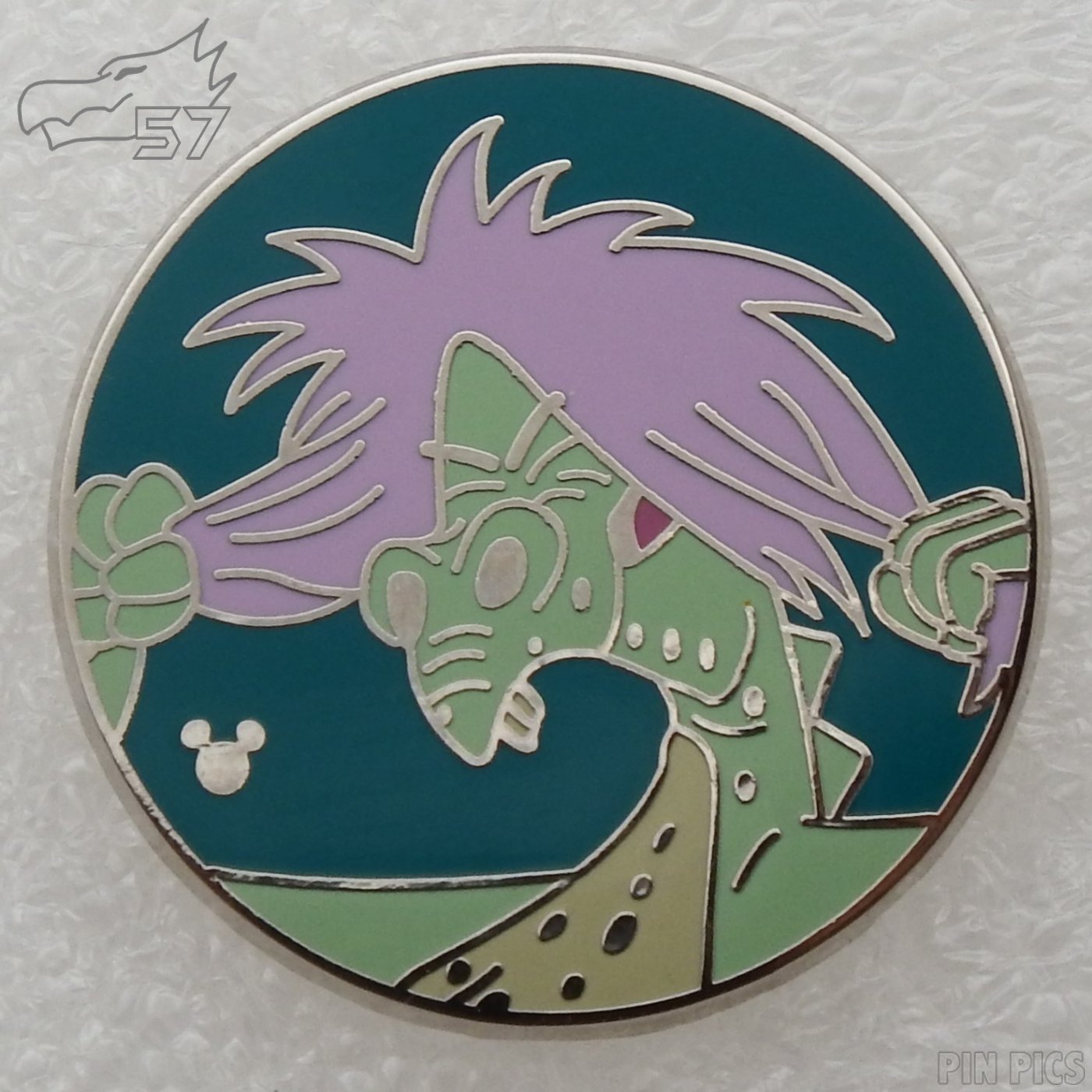 PP112167 - WDW - Madam Mim - Disney Dragons - Hidden Mickey 2015 - PinPics