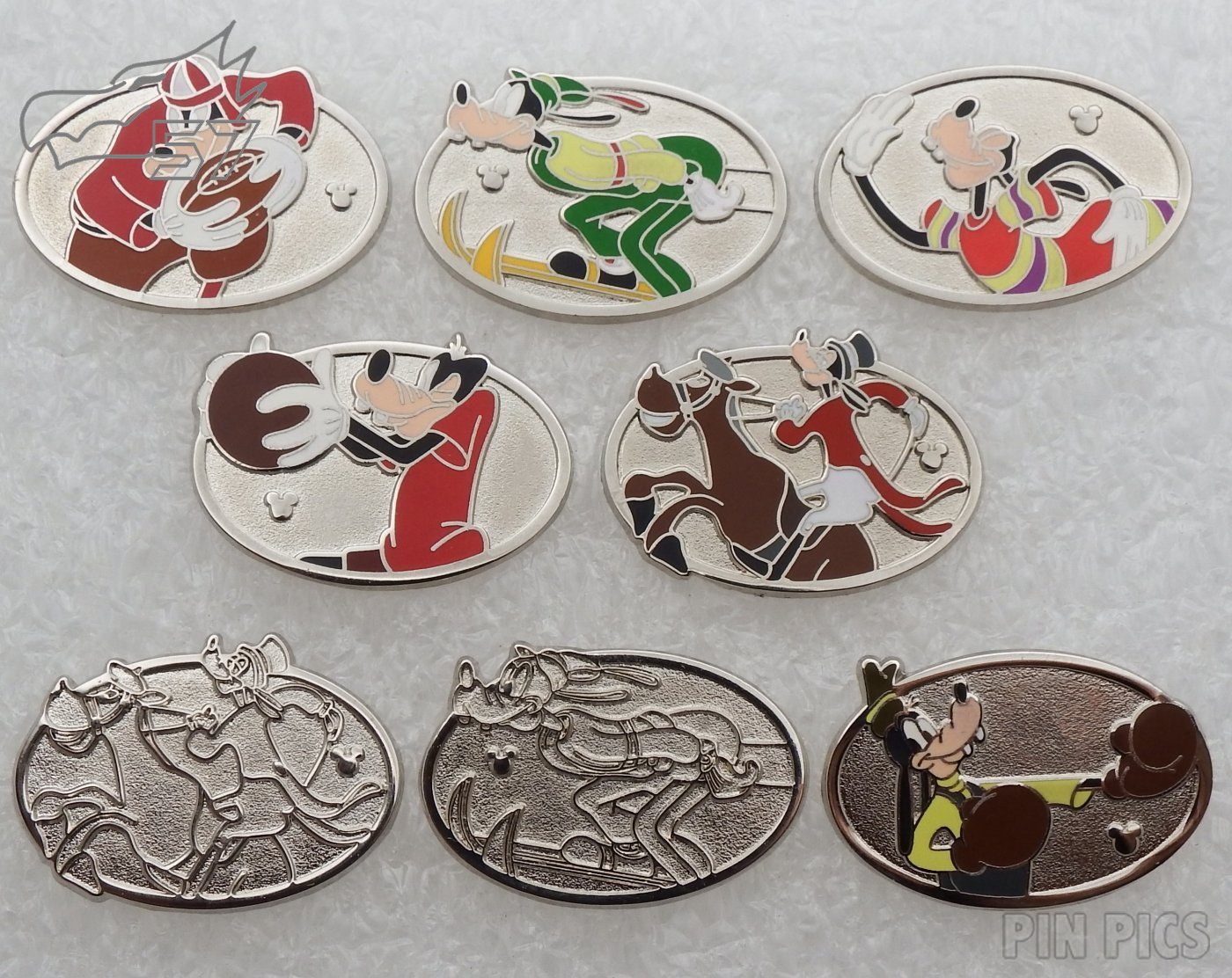 PP170455 - WDW - Goofy Shorts Sports Set - Hidden Mickey 2013 - PinPics