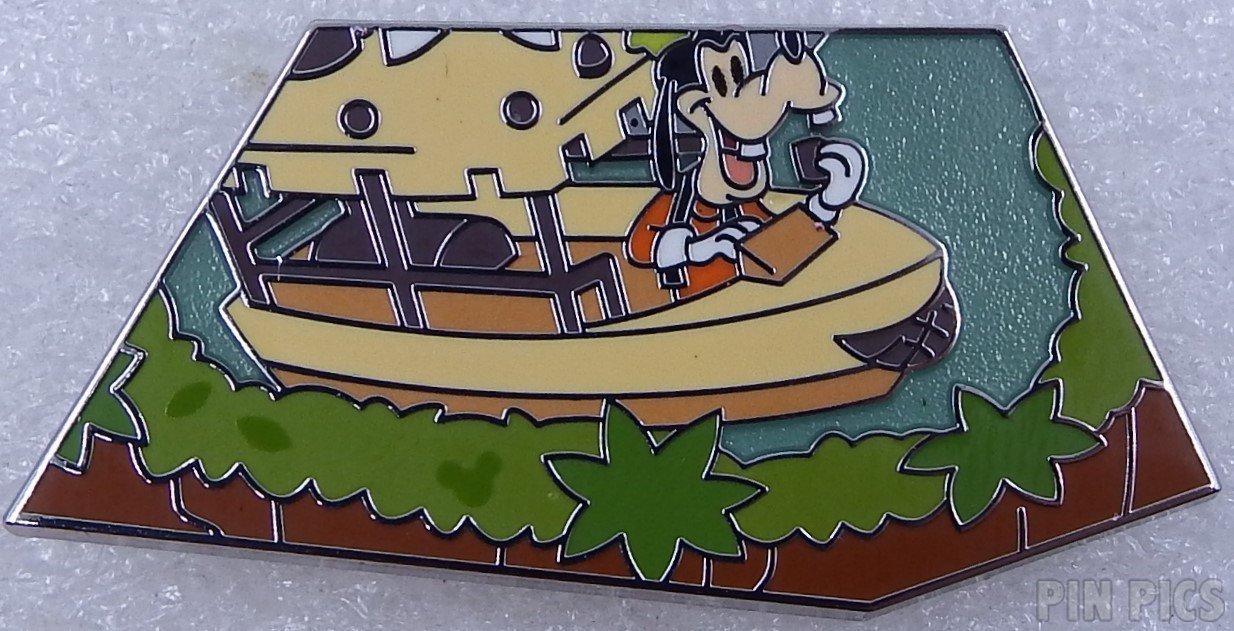 PP171210 - DLR - Goofy - Disneyland Jungle Cruise Attraction Map Puzzle ...