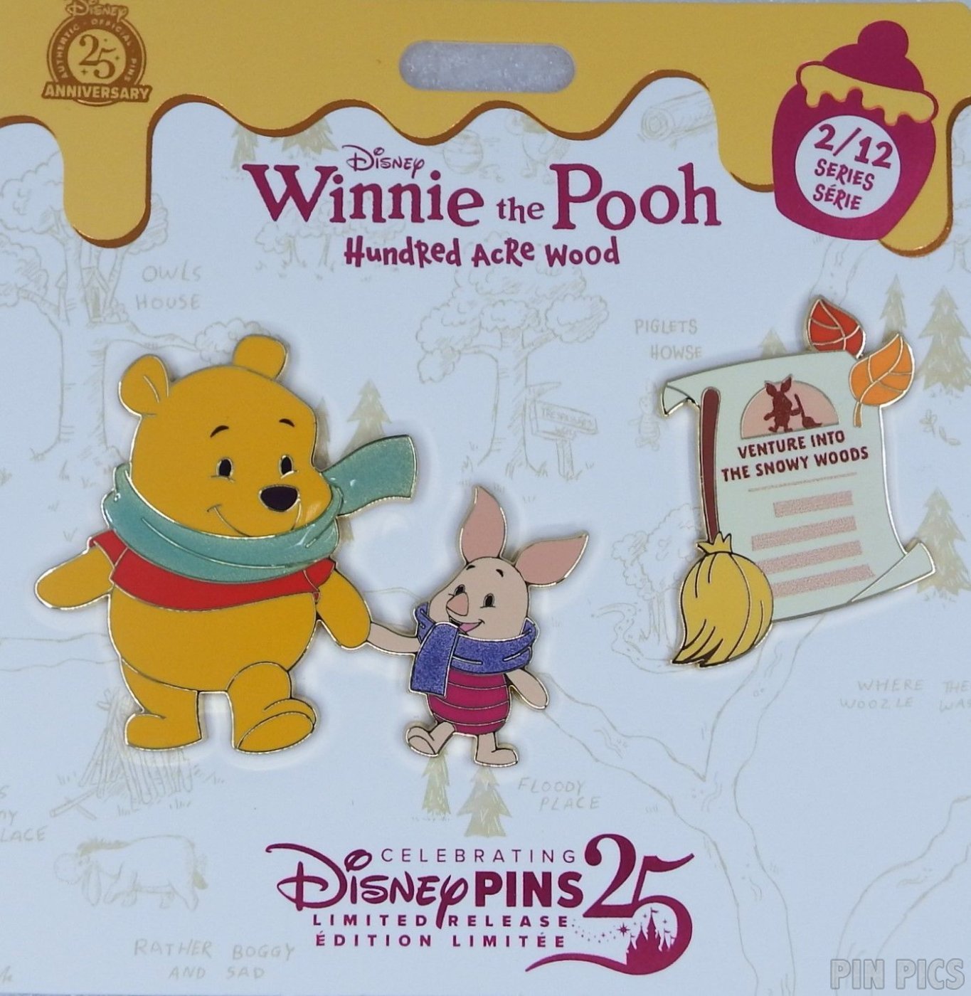 PP171323 - Pooh and Piglet Set - Hundred Acre Wood Monthly Series ...