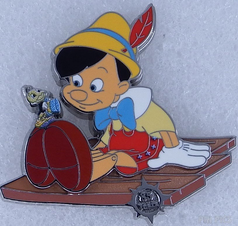 PP171390 - Pinocchio and Jiminy Cricket - 85th Anniversary - PinPics
