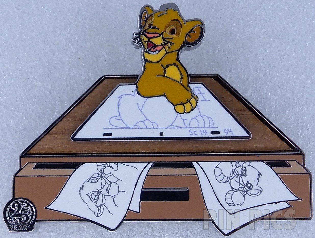 PP171549 - Simba - Storage Box Series - Jason Peltz Disney Artist Collection - Lion King - PinPics