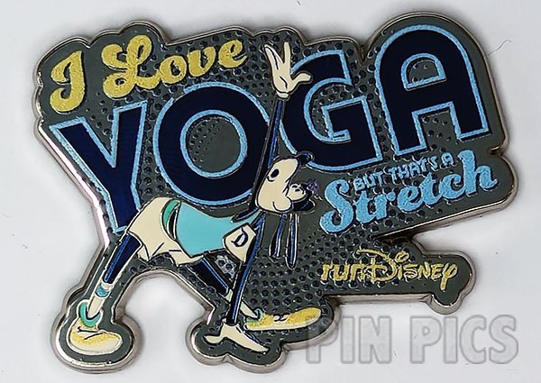 PP172677 - DL - Goofy - Stretching - I Love Yoga But That's a Stretch ...