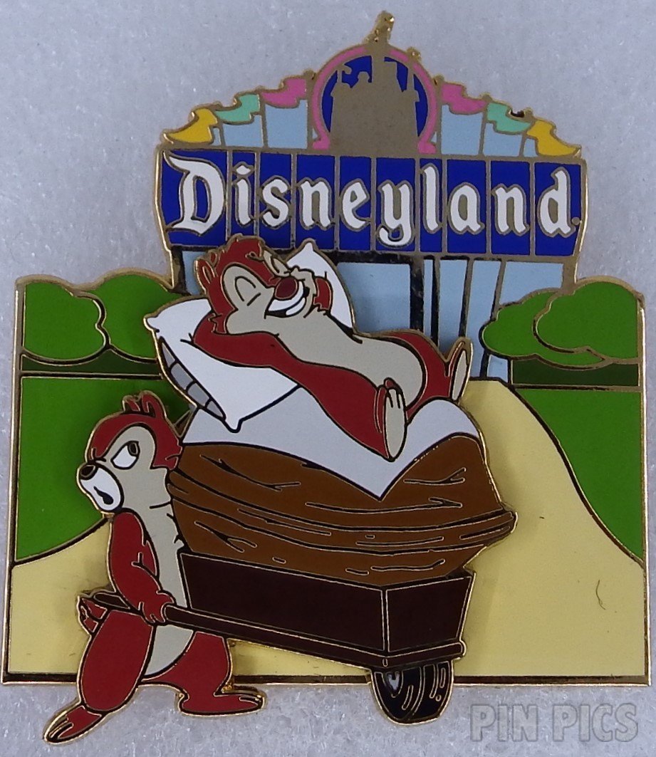 PP34240 - DA - Chip and Dale - Disneyland Marquee - PinPics