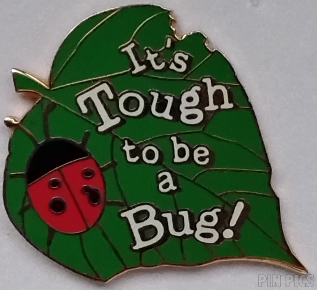 PP3925 - WDW - Tough to be a Bug - Leaf, Ladybug - PinPics