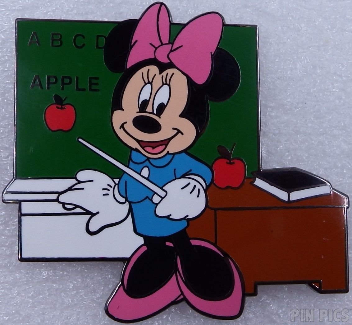 PP45665 - JDS - Minnie Mouse - Teacher - Occupations 2006 - PinPics