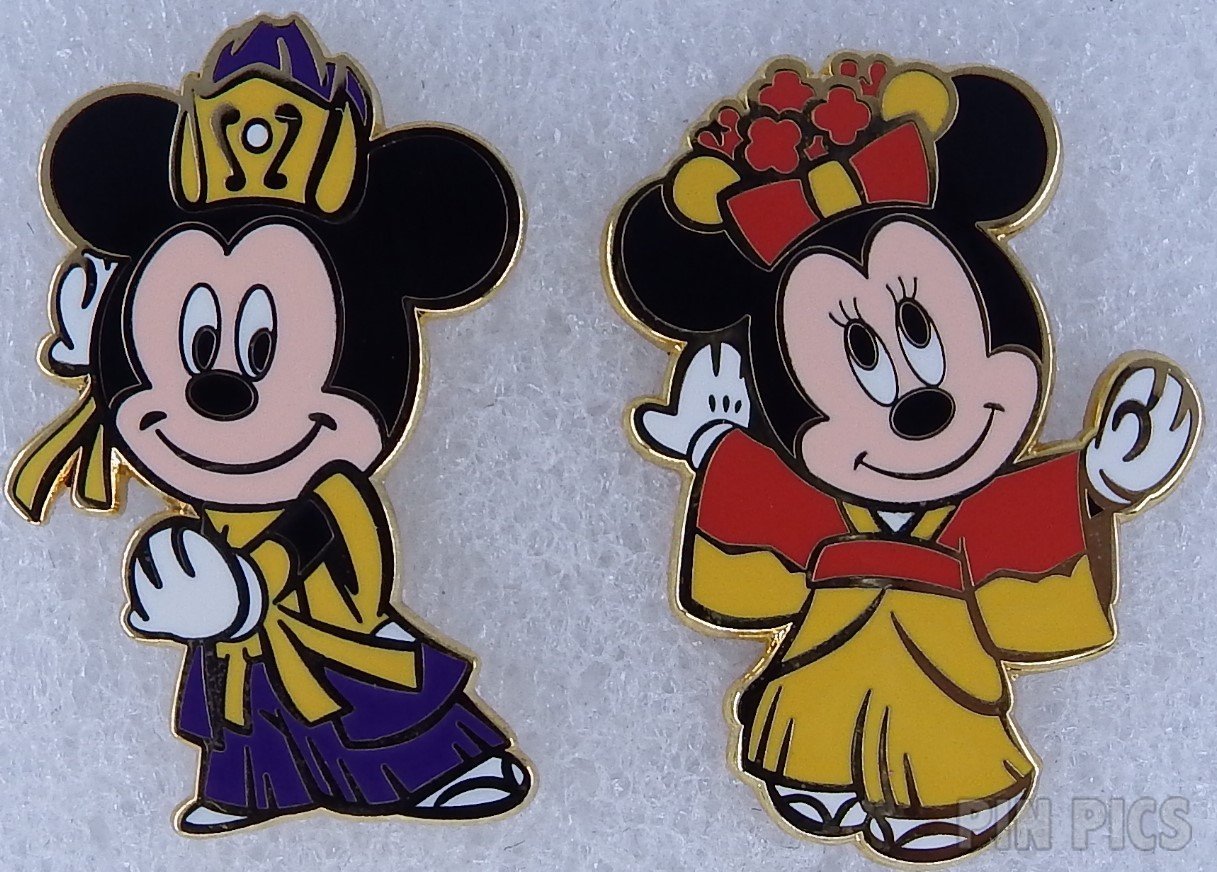 PP79318 - Japan – Mickey and Minnie Mouse - Bon Fire Dance 2010 Set ...