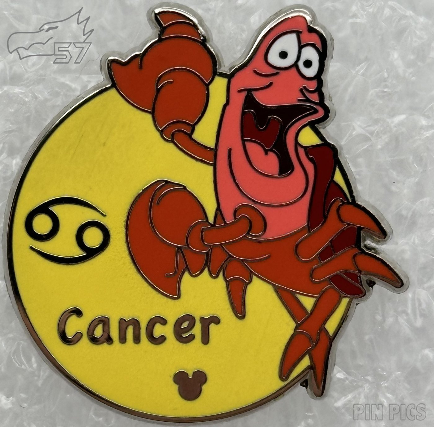 PP88725 - Sebastian - Cancer - Zodiac Sign - Hidden Mickey 2012 - PinPics