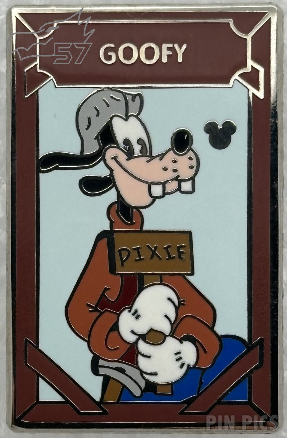 PP91295 - DLR - Goofy - DCA Construction Fence - Hidden Mickey 2012 ...