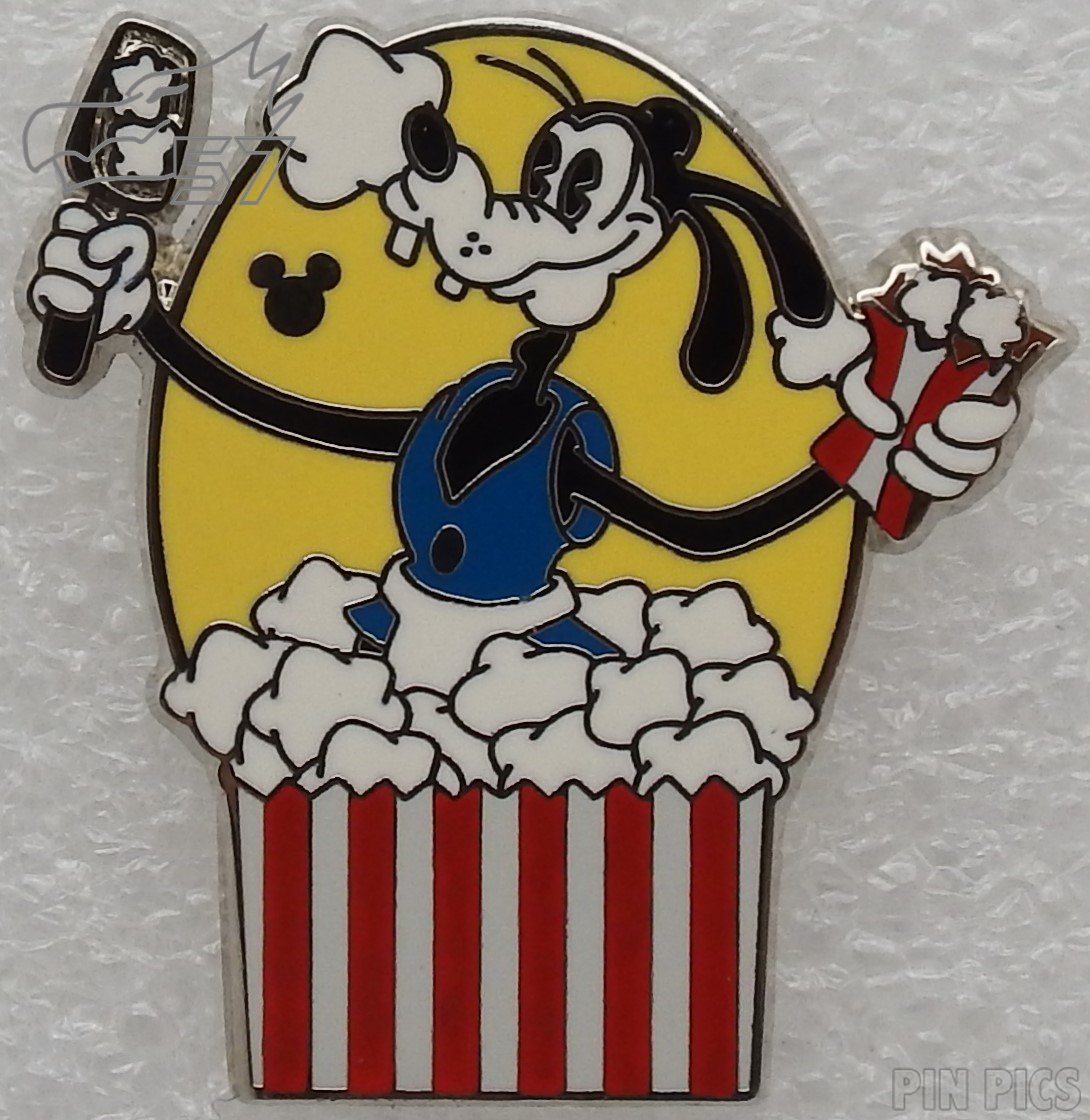 PP94926 - Goofy - Character Popcorn Labels - Hidden Mickey 2013 - PinPics