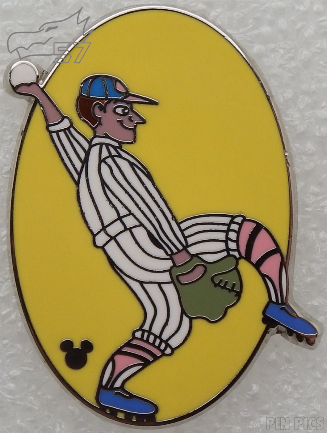 PP94979 - DLR - Southpaw Baseball Pitcher - Mickey’s Toontown Pinwheels ...