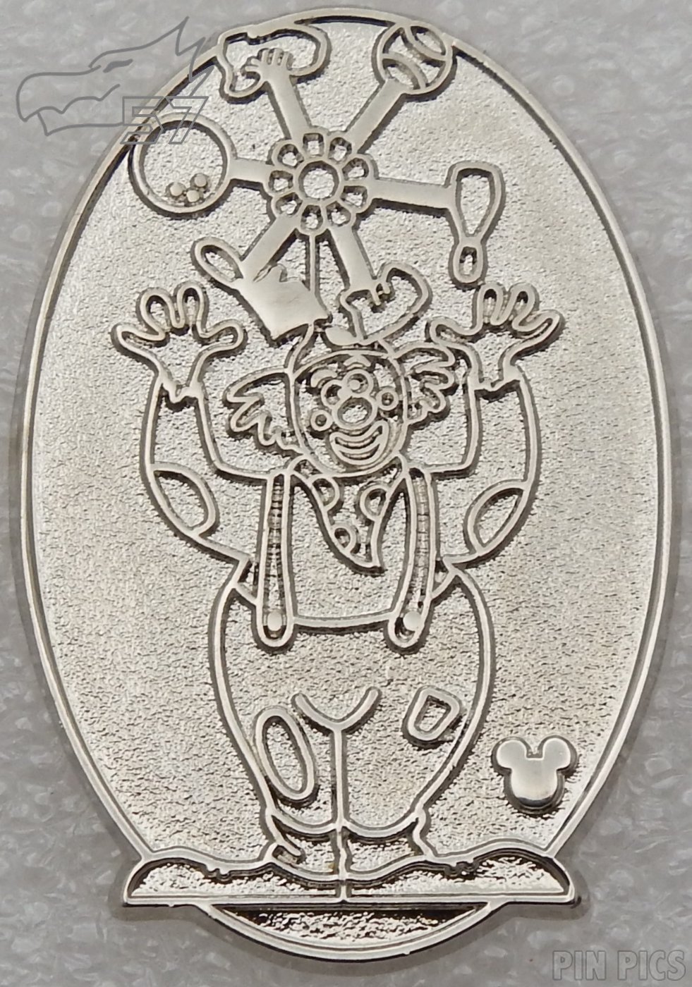 PP95171 - DLR - Spinning Clown Chaser - Mickey’s Toontown Pinwheels ...