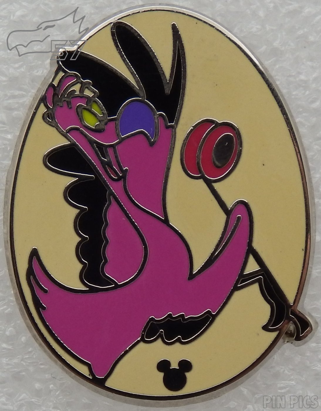 PP97254 - DLR - Yo Yo - Disney Birds - Hidden Mickey 2013 - PinPics