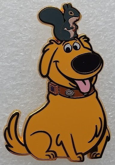 PP171224 - Monogram - Dug with Squirrel - Dug Days - Pixar - BoxLunch ...