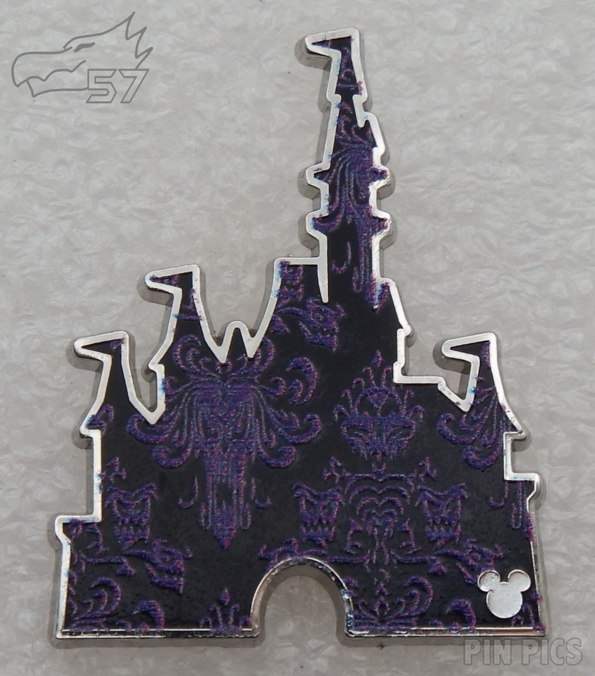 PP170970 - WDW - Haunted Mansion - Cinderella Castles - Hidden Disney ...