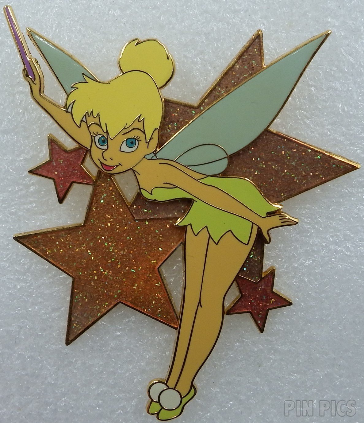 PP42926 - Tinker Bell - Sparkle Stars - Jumbo - PinPics
