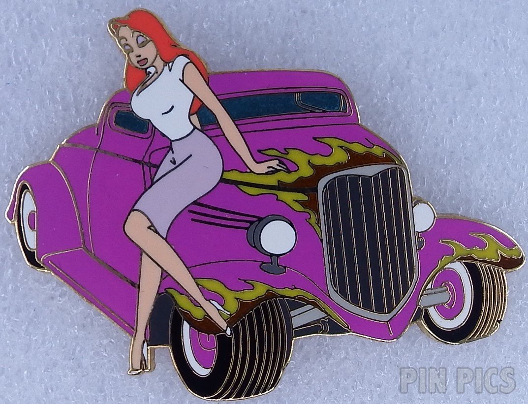 PP51903 - DS - Jessica Rabbit - Pink Coupe - Hot Rods - PinPics