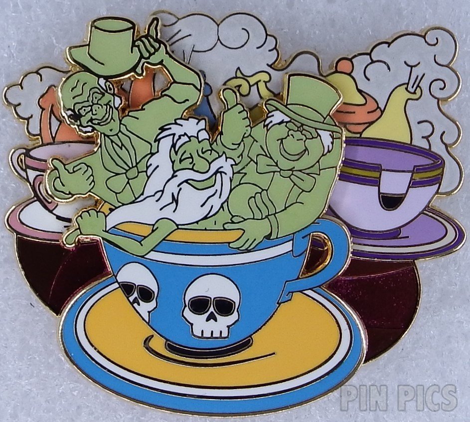 PP74259 - WDI - Mad Hatter's Teacups - Hitchhiking Ghosts - PinPics
