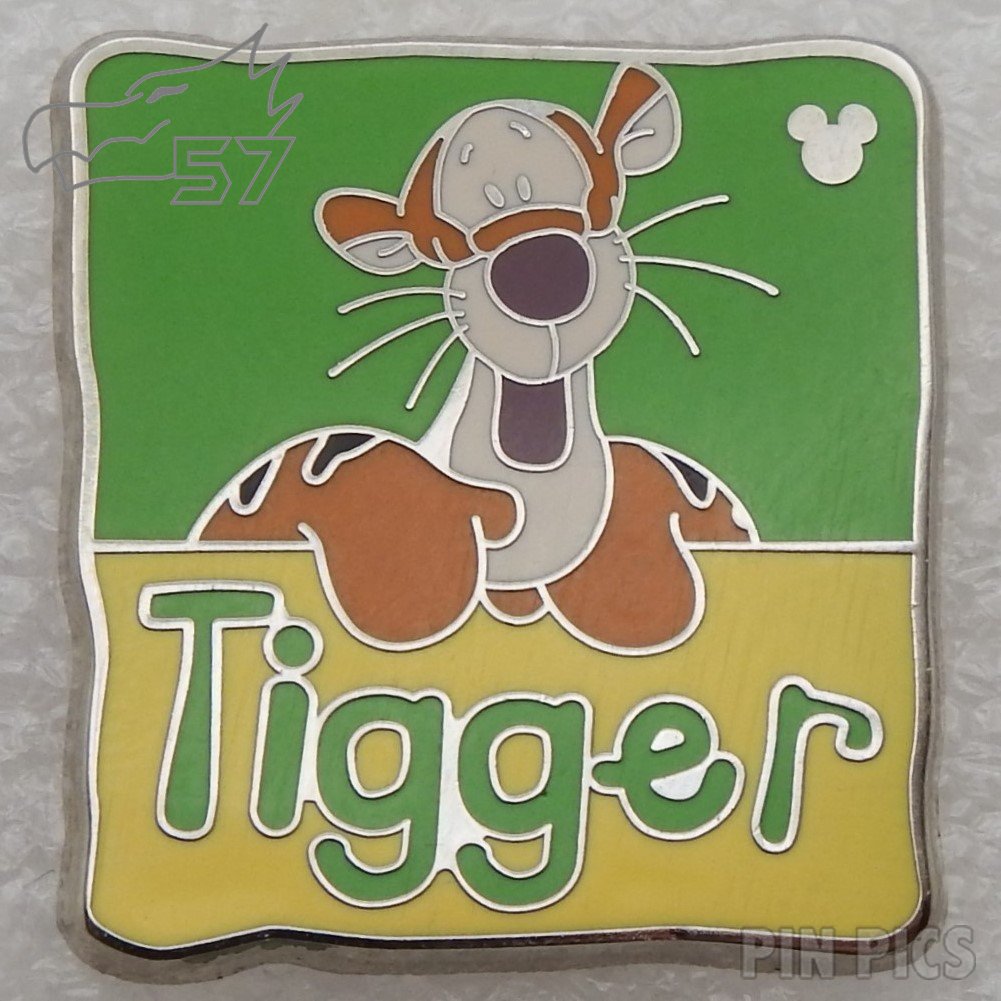PP88607 - WDW - Tigger - Pooh and Friends - Hidden Mickey 2012 - PinPics