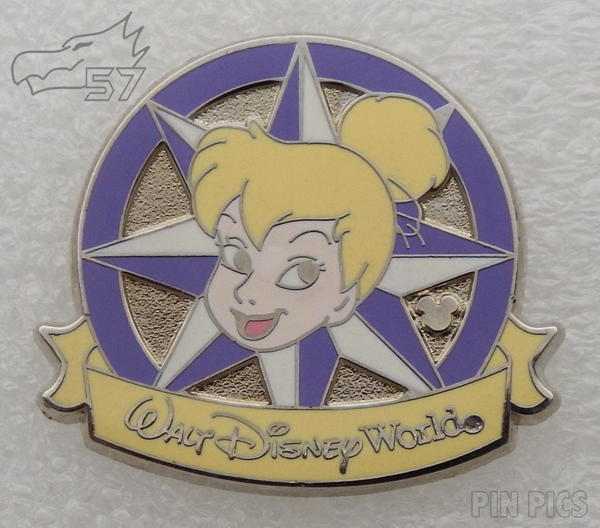 PP88618 - WDW - Tinker Bell - Character Compass - Hidden Mickey 2012 ...