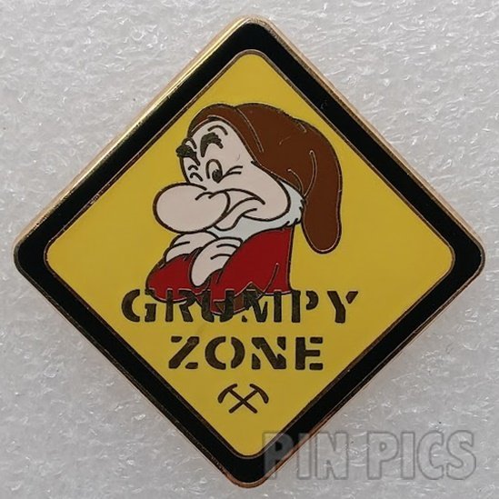 PP40941 - Grumpy - Grumpy Zone Sign - Snow White and the Seven Dwarfs ...